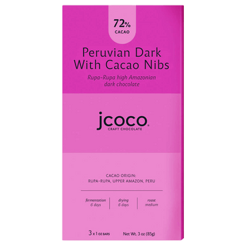 jcoco Direct Trade Peruvian Chocolate | Giving Back with Every Bar